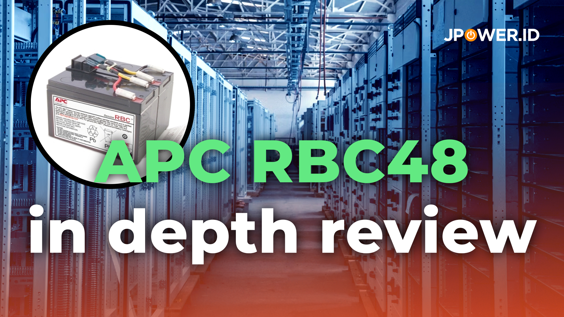 Baterai UPS APC RBC48 - jPower